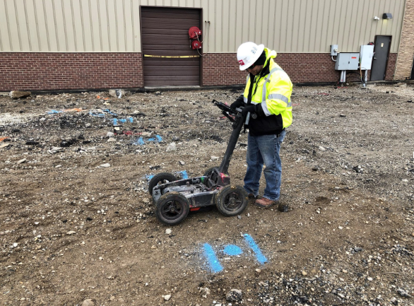 GPR Utility Scanning Used to Locate Underground Utilities Dayton, OH ...